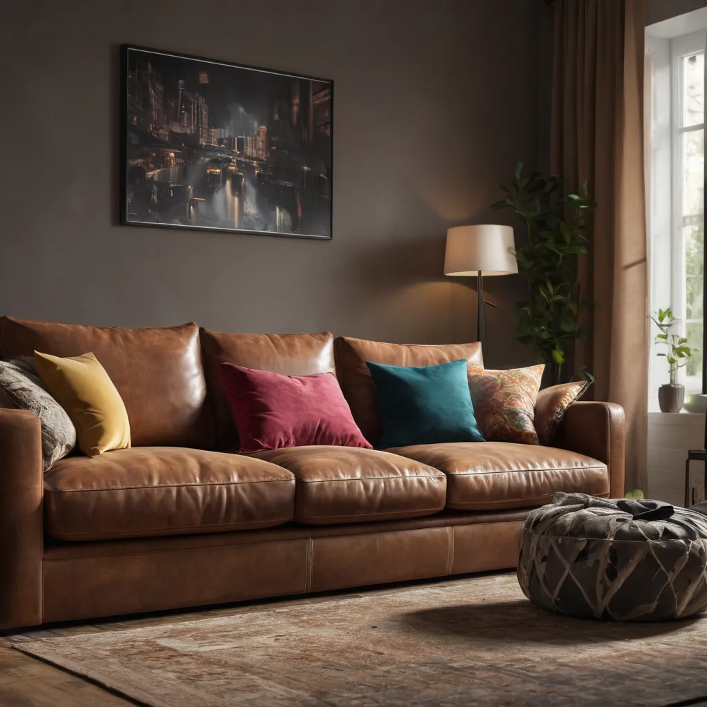 Innovative Living Room Ideas with a Brown Fabric Couch