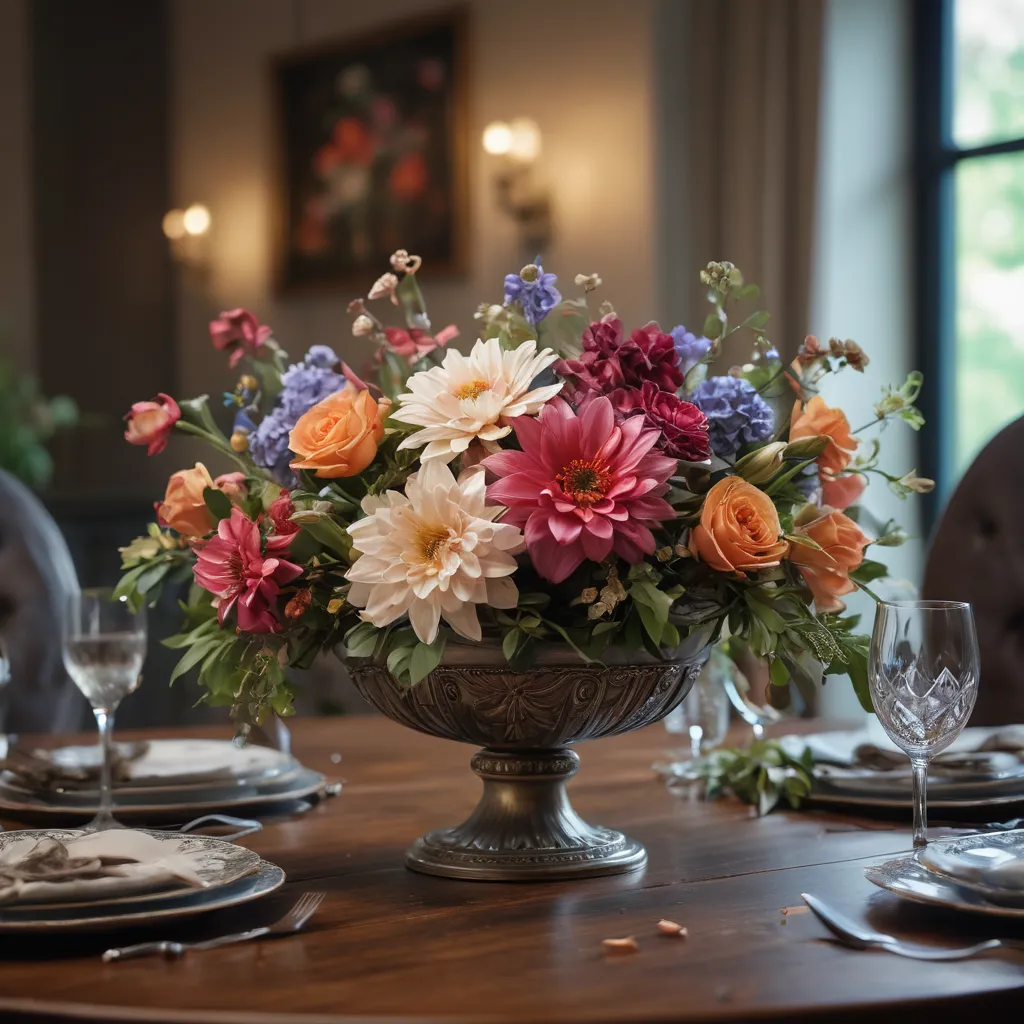 Curating Stunning Centerpieces for Your Dining Table