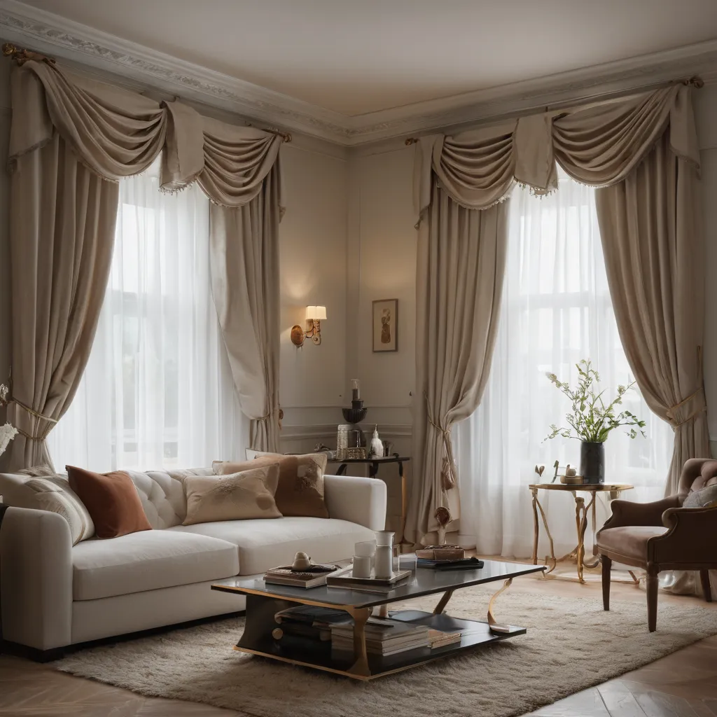 Choosing the Best Living Room Curtains with Valance