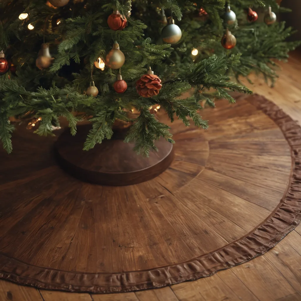 Exploring the Elegance of Wooden Tree Skirts