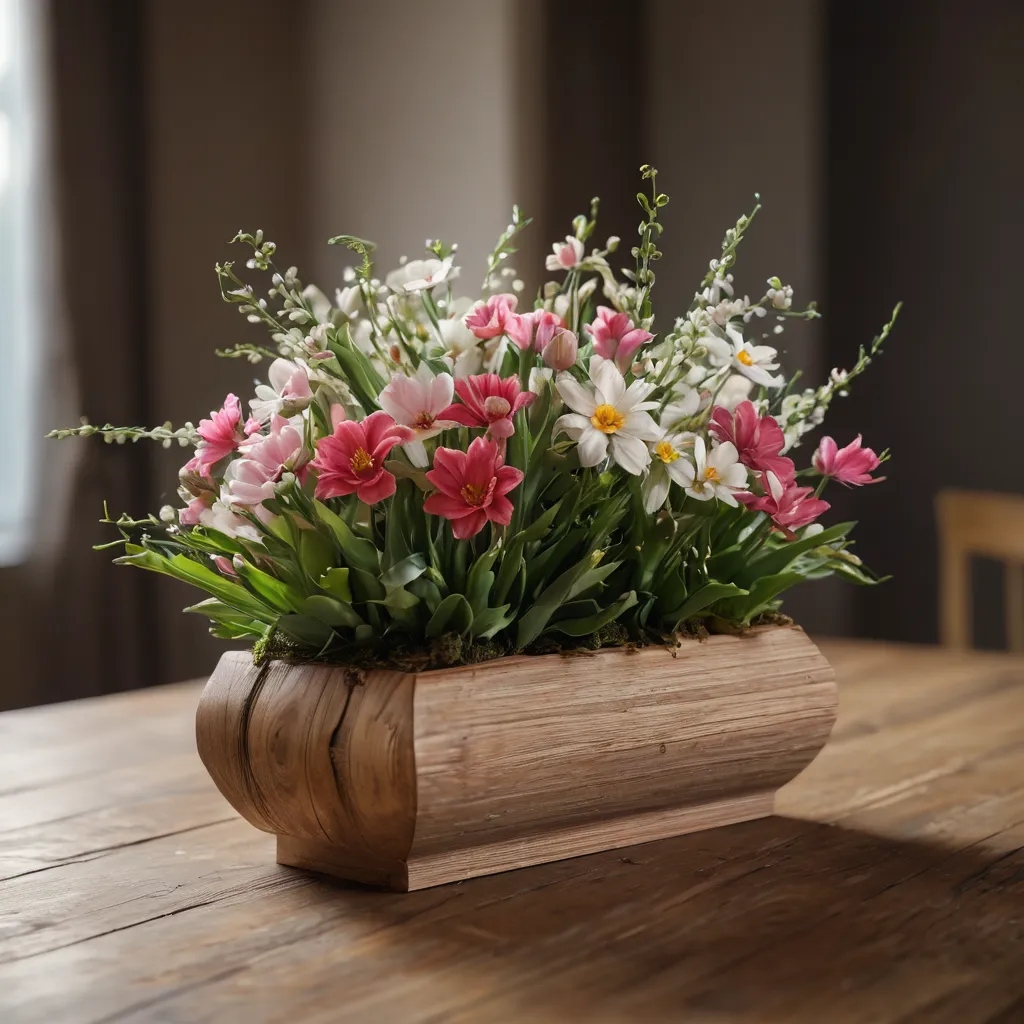 Elevate Your Space with Wooden Spring Decor