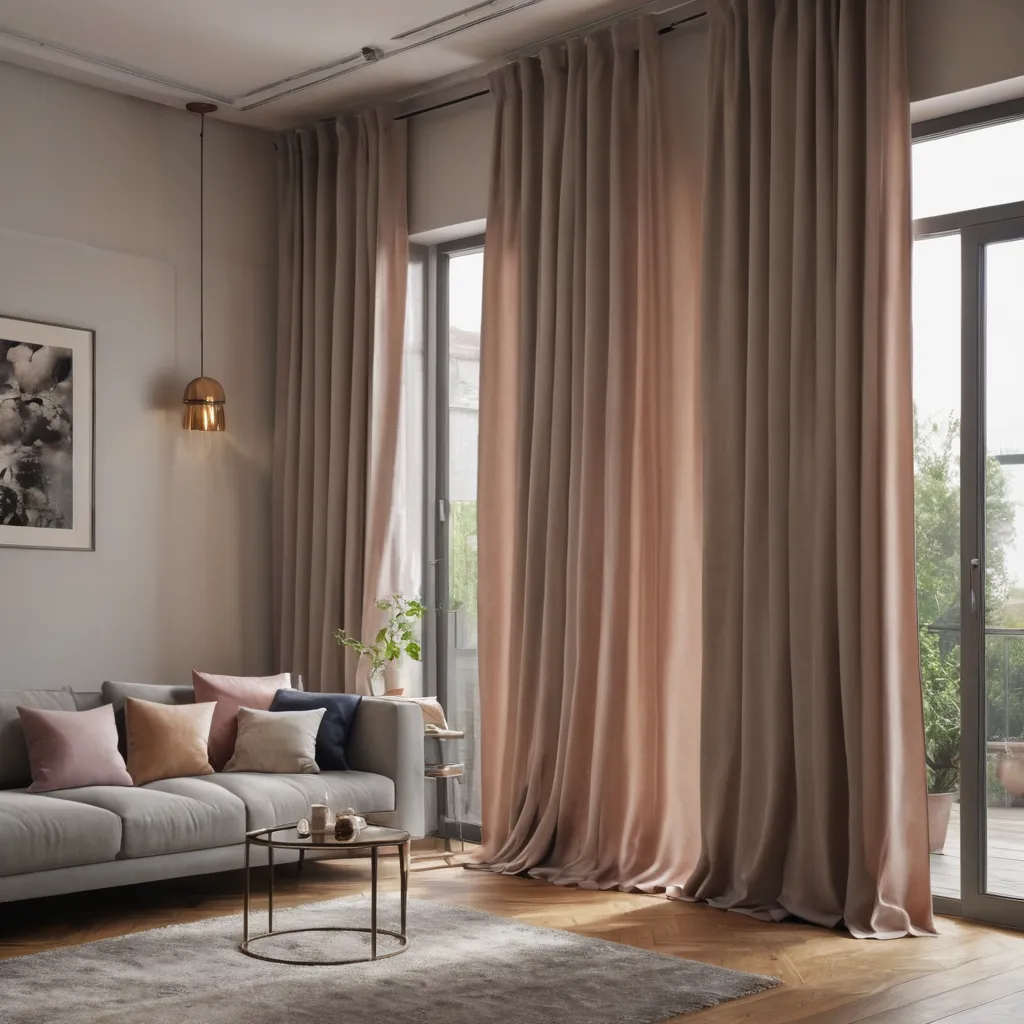 Innovative One-Sided Curtain Ideas for Modern Interiors