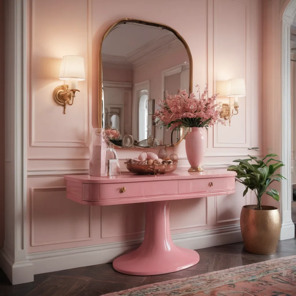 The Intricacies of the Pink Entry Table in Design