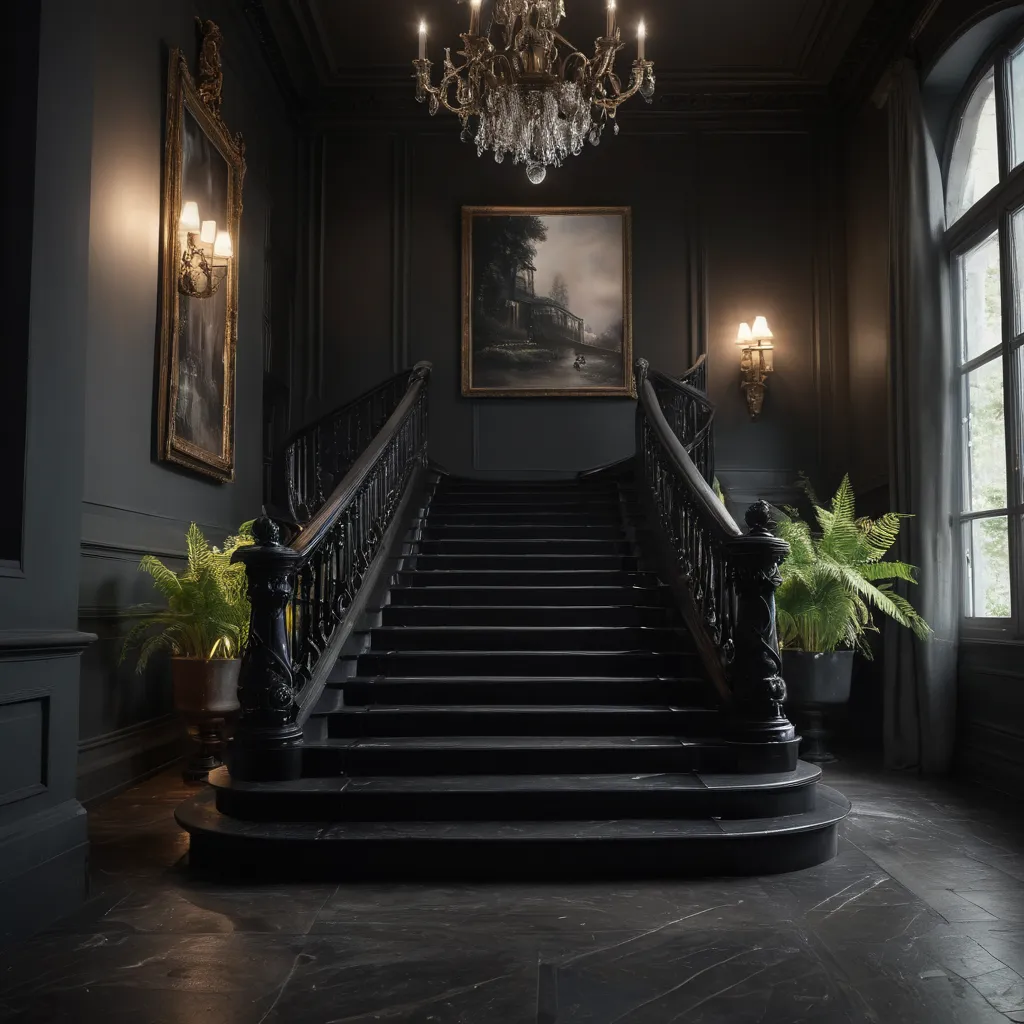 Transforming Spaces: The Allure of Black Stairs